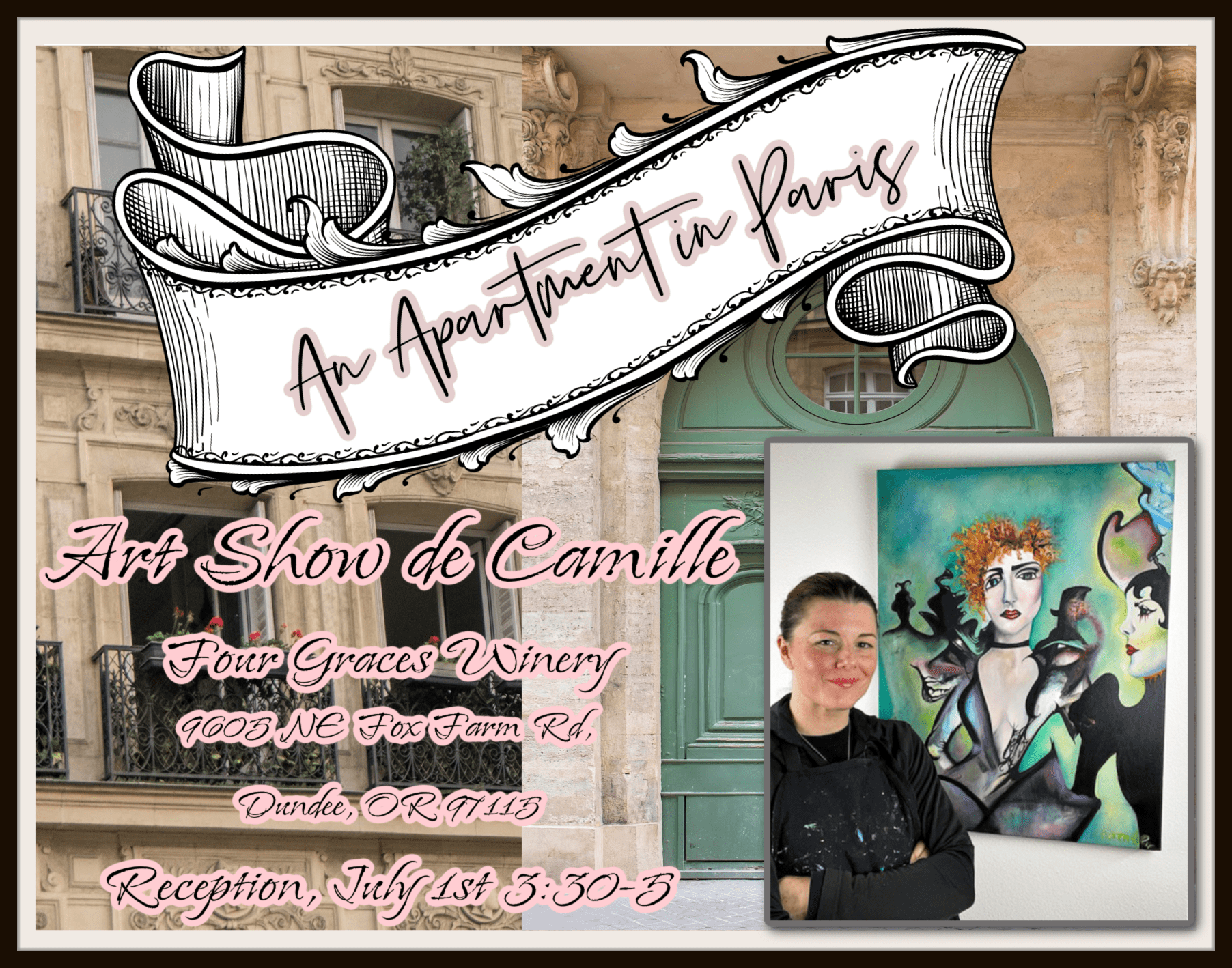 De Camille Artist Reception: "An Apartment in Paris" Installation ...