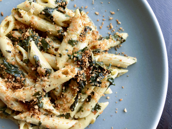 Pasta with Taleggio and Winter Greens - Foley Food and Wine Society