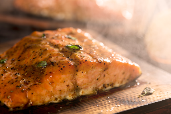 Cedar Planked Salmon - Foley Food and Wine Society